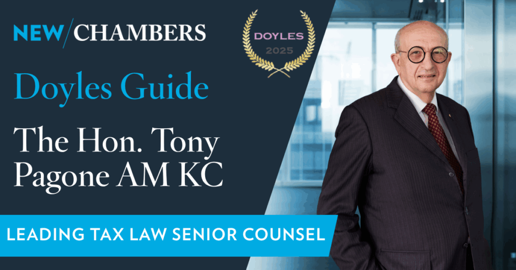 Doyle’s Guide Leading Tax Law Senior Counsel - New Chambers
